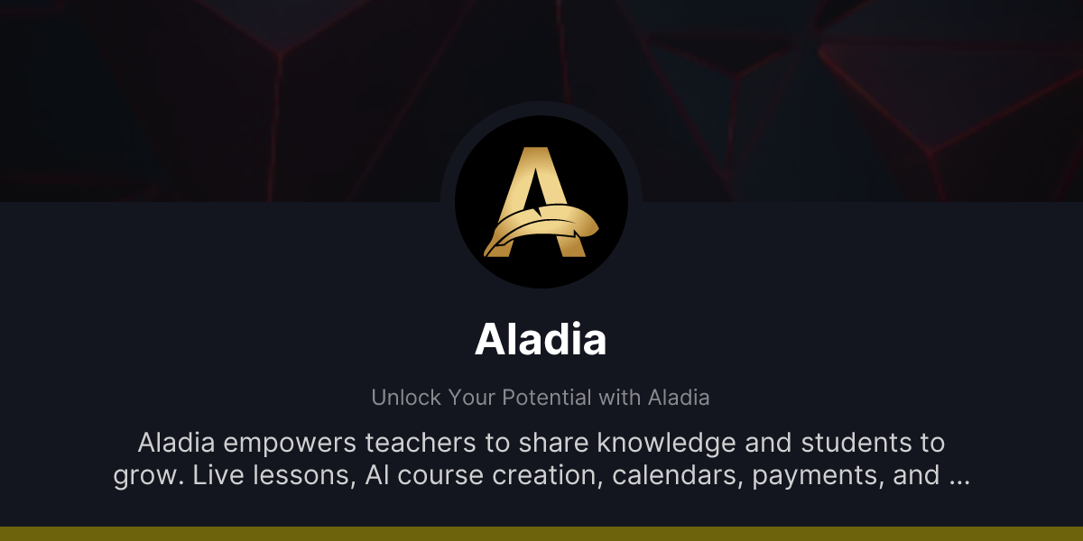 Aladia - E-learning Revolution